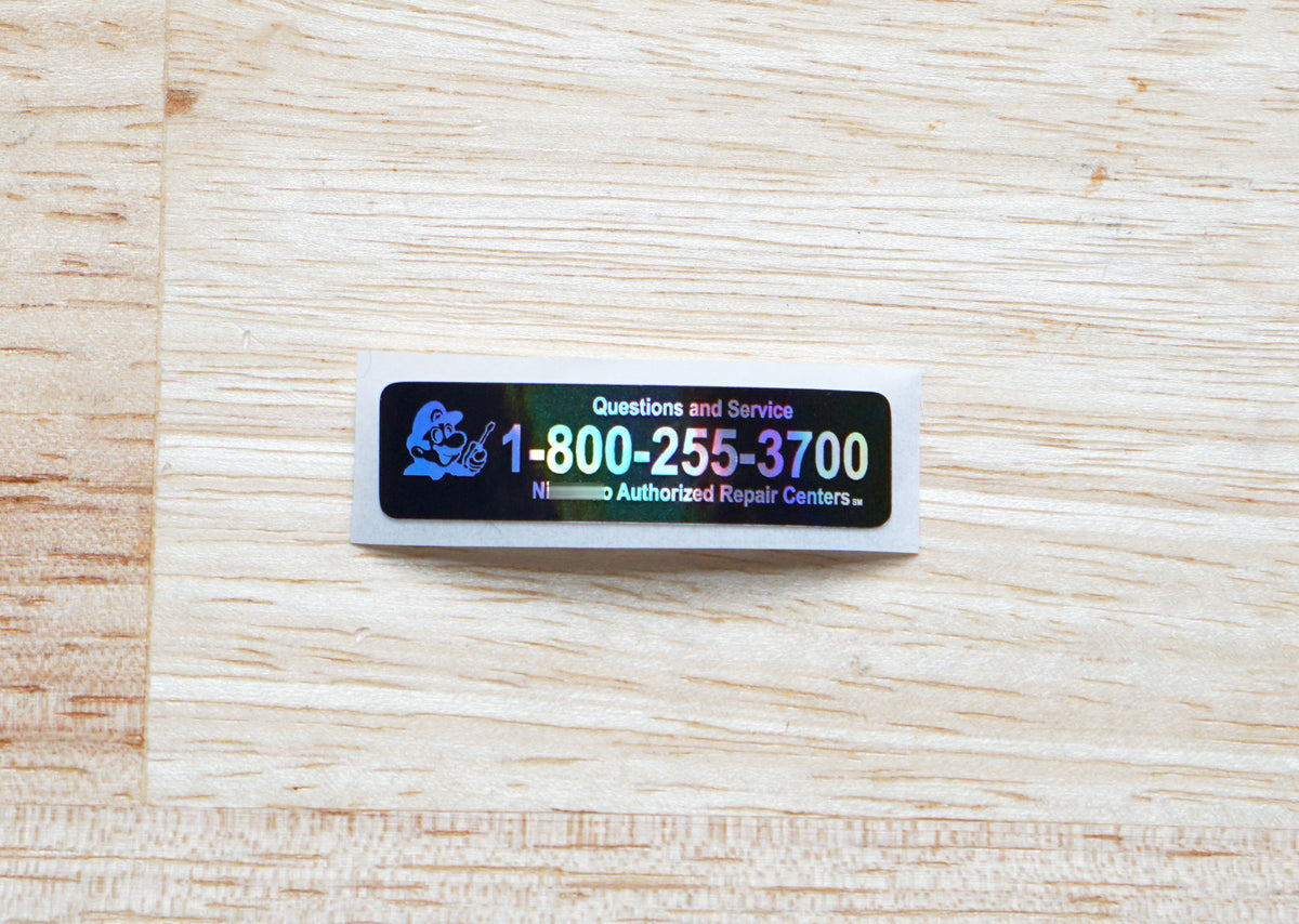 Gameboy Color GBC Holographic Back Sticker Set – Genius Game Mods