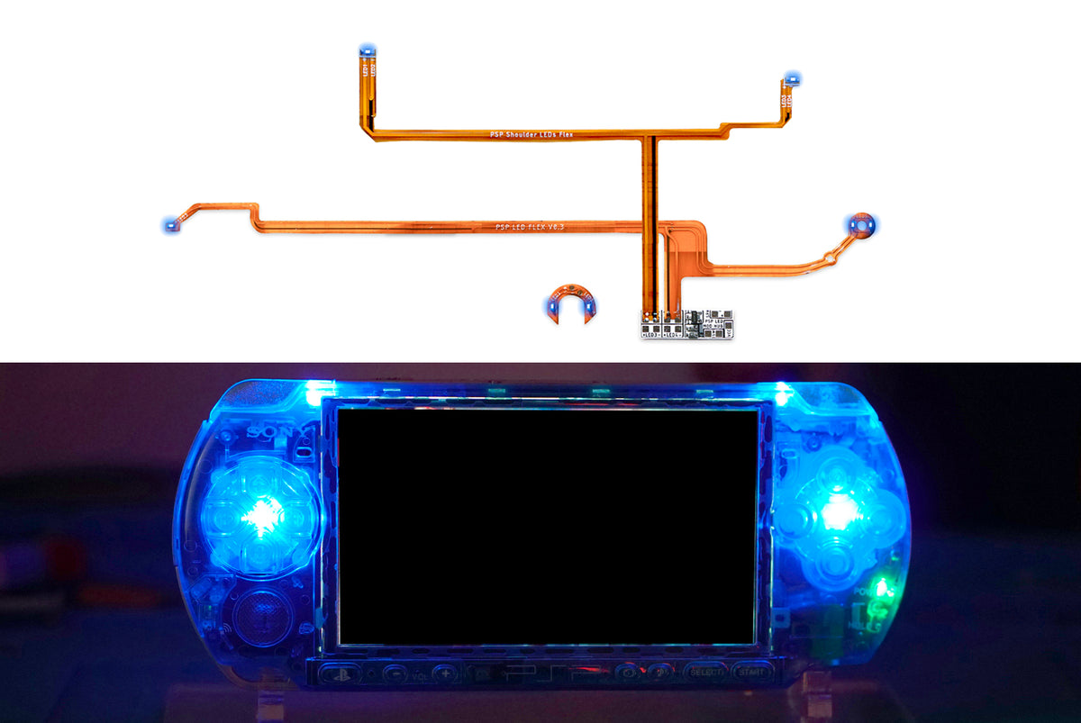 PSP Led Kit for 2000/3000 models – Genius Game Mods